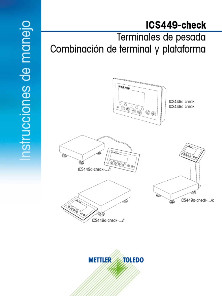 Instrucciones Ics449 | PDF | Batería recargable | Balanza