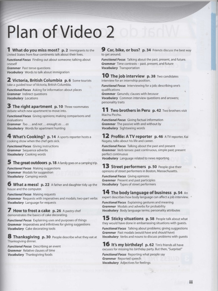 Interchange Video Activiti Book 2 Fourth Edition PDF | PDF