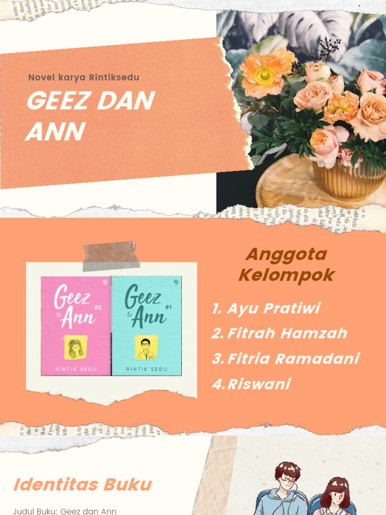 Novel Romantis "Geez dan Ann" oleh Rintik Sedu | PDF | Fiksi Misteri, Thriller, & Kejahatan ...