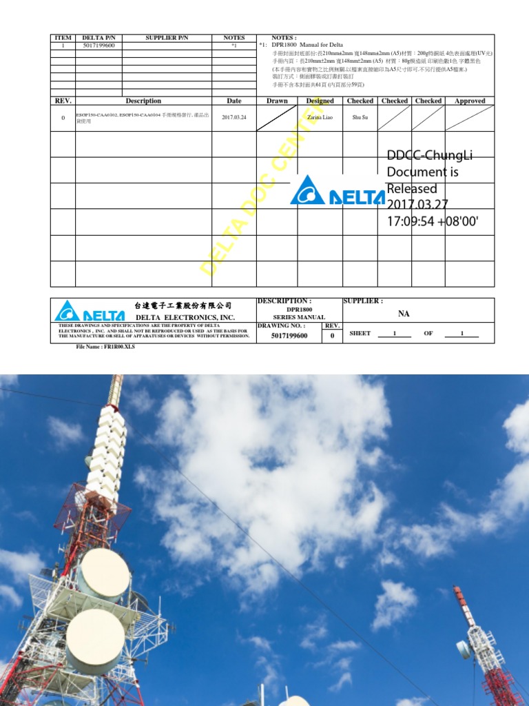 Deltapower PDF | PDF | Insulator (Electricity) | Power Supply