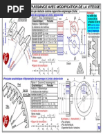Les Engrenages (Cours Bac) | PDF | Ingénierie mécanique | Cinématique