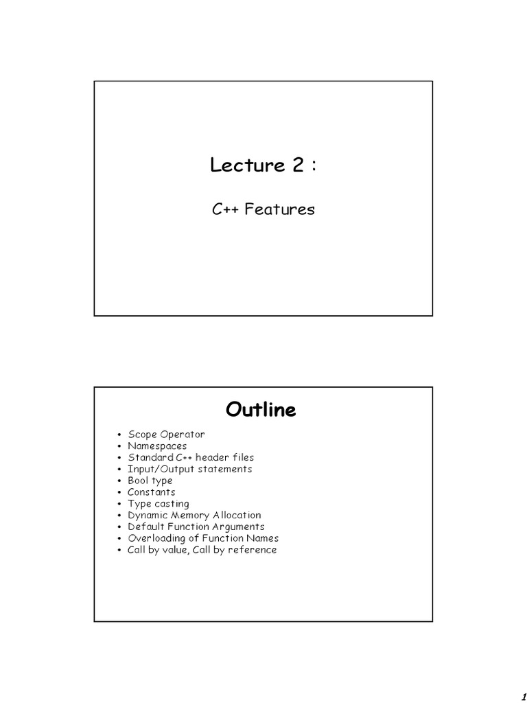 02 C Features Pdf Boolean Data Type Pointer Computer Programming