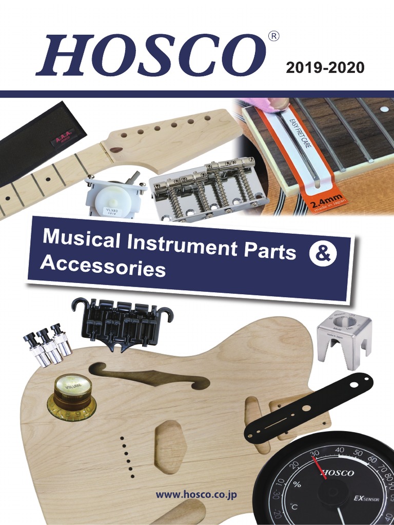 Hosco International Catalog Parts 2019 | PDF | String Instruments ...