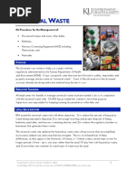 Busted Flourescent Bulb Label | PDF | Waste | Hazardous Waste