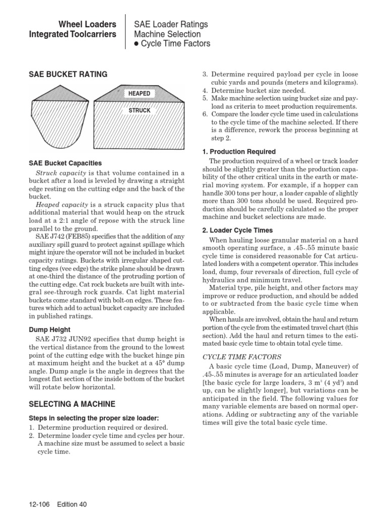 Selecting the Optimal Wheel Loader for Material Handling Operations ...