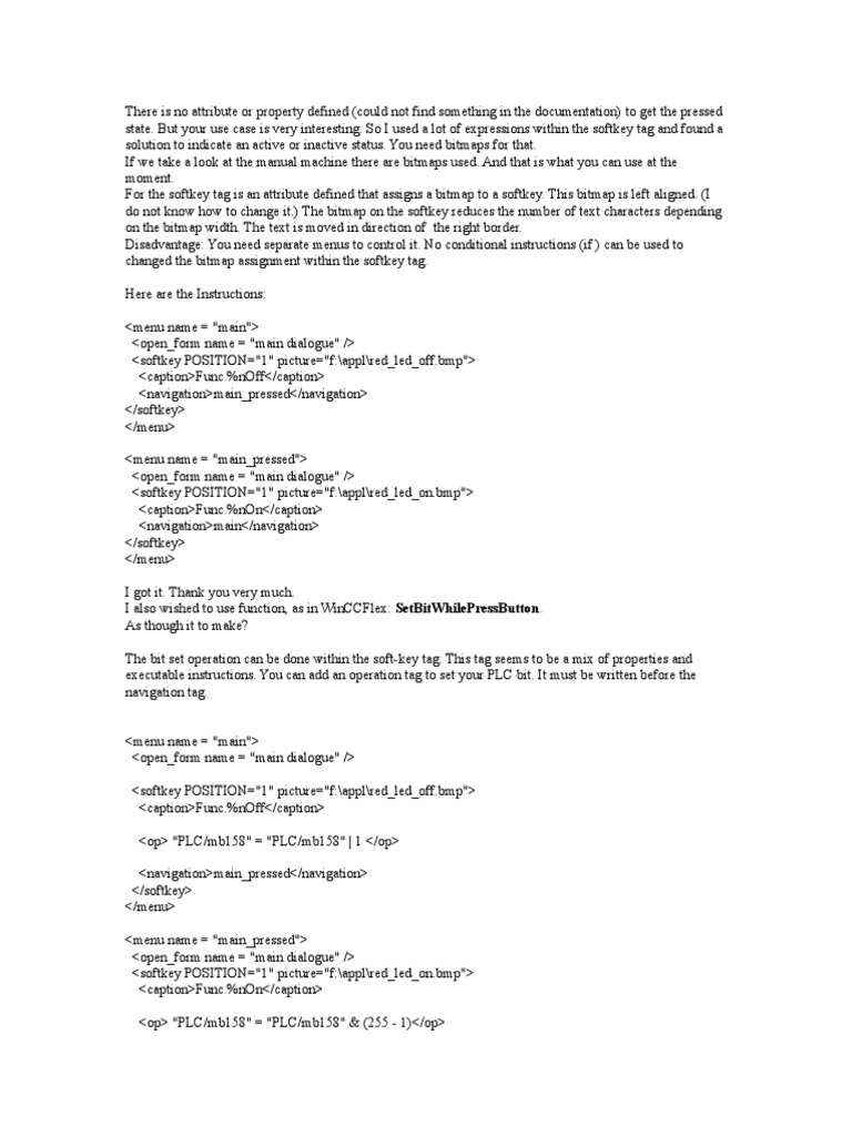 Wincc Softkey Program | PDF | Computer Engineering | Computer Programming