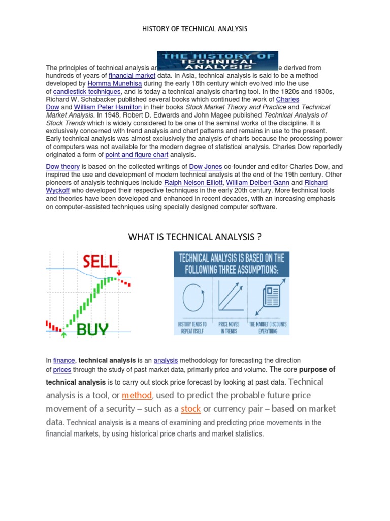 What Is Technical Analysis ? | PDF | Technical Analysis | Financial Markets