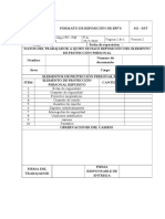 Formato de Solicitud de Requerimiento de Epp y Dotacion | PDF