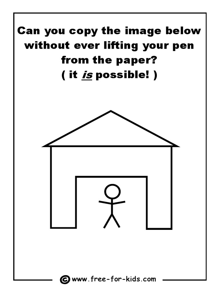 Draw Without Lifting Your Pencil | PDF | Home & Garden