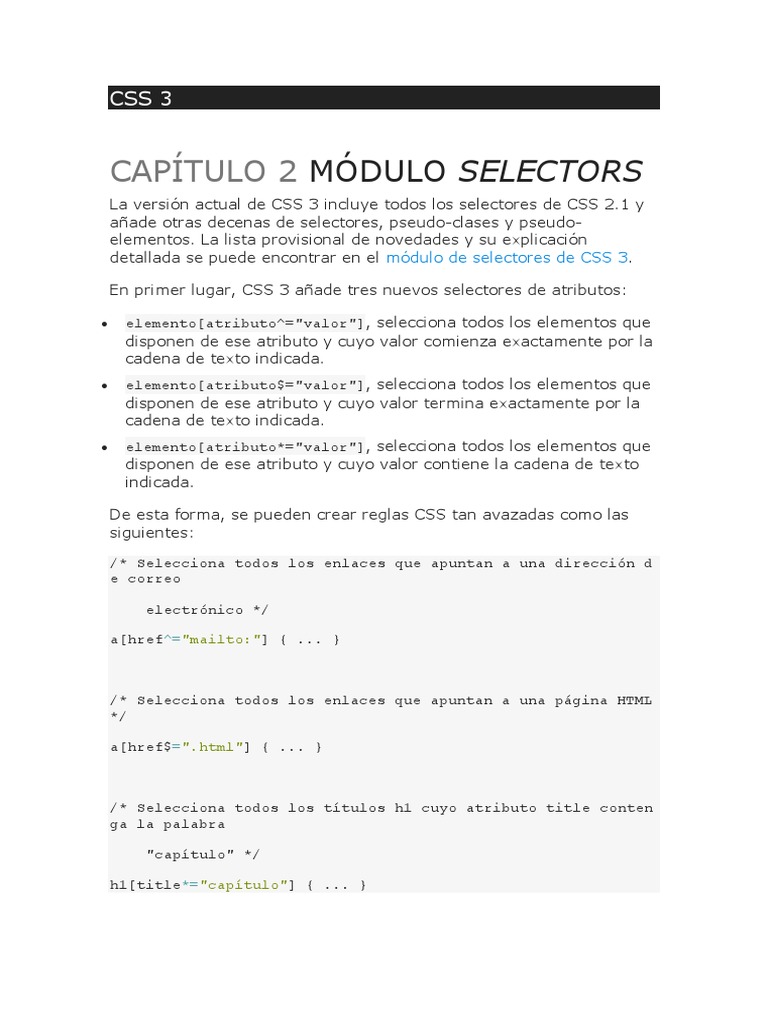 Css 3 | PDF | Hojas de estilo en cascada | Color
