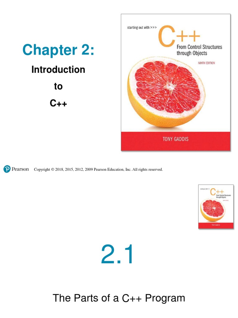 SOW C++ CSO Chapter 02 9e | PDF | Boolean Data Type | Integer (Computer Science)