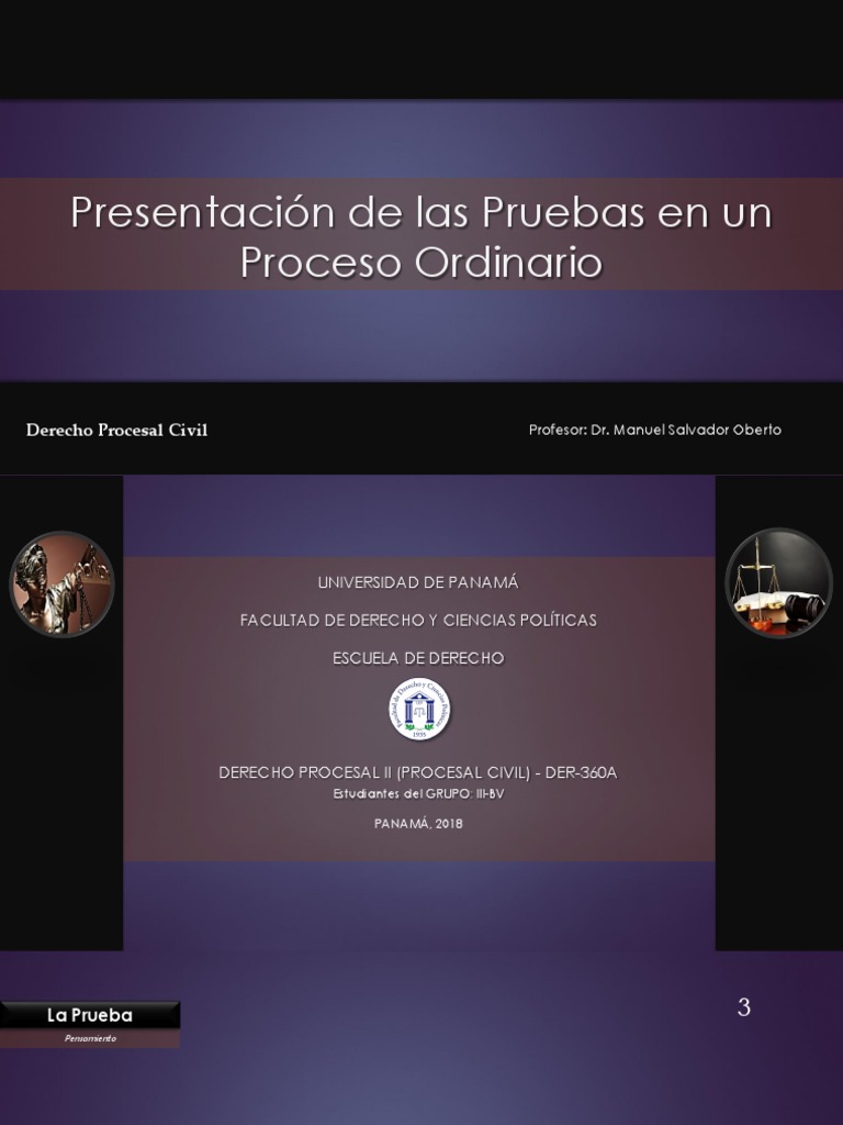 Pruebas | PDF | Evidencia (ley) | Ley procesal