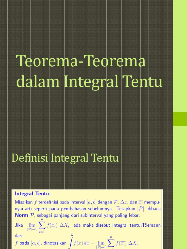 Kalkulus Integral | PDF