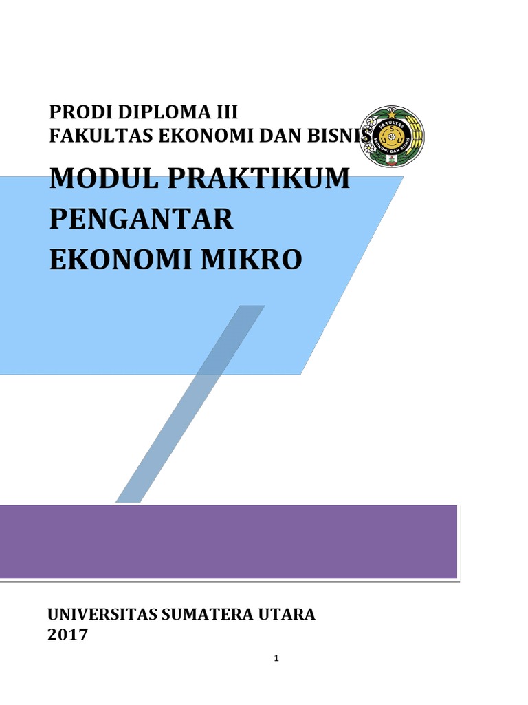 Modul Ekonomi Mikro PDF | PDF | Bisnis