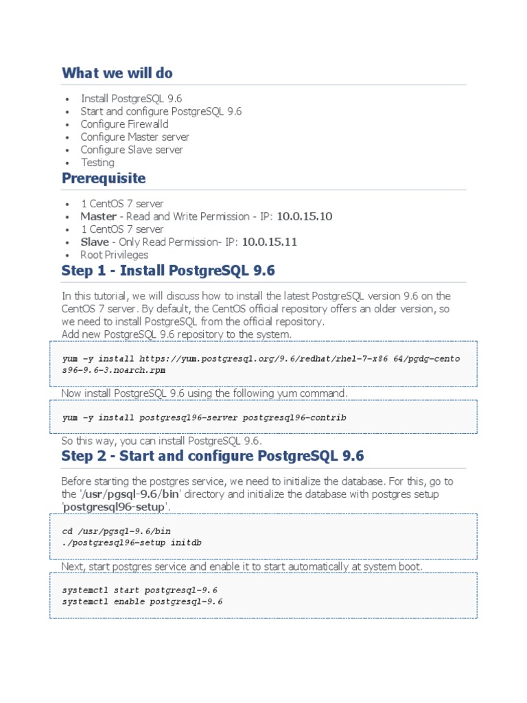 Postgres Replication | PDF | Postgre Sql | Computer Engineering