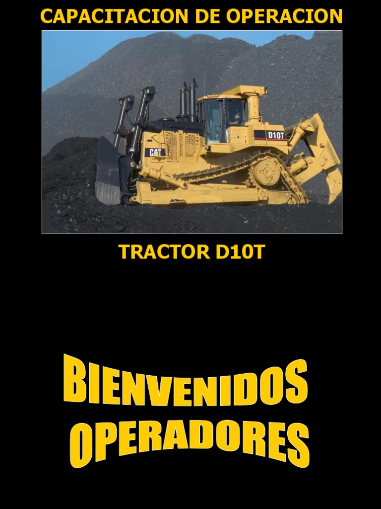 Presentación D10T | PDF | Tractor | Tanques