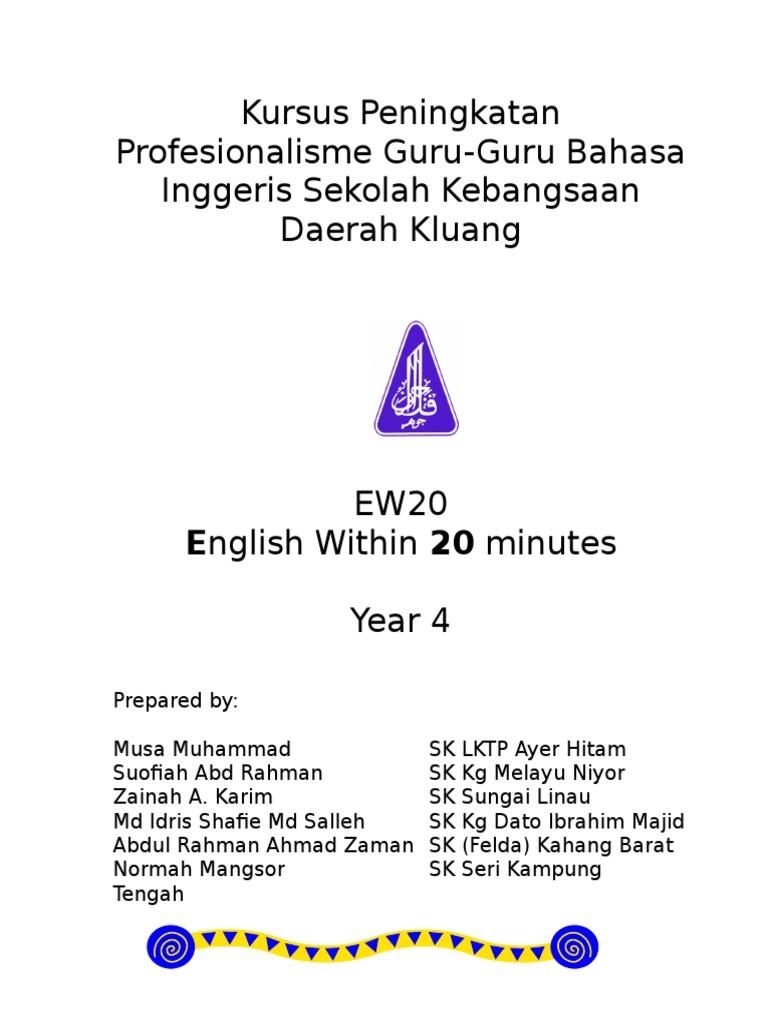 Modul EW20 Year 4 | PDF | Coconut | Lion