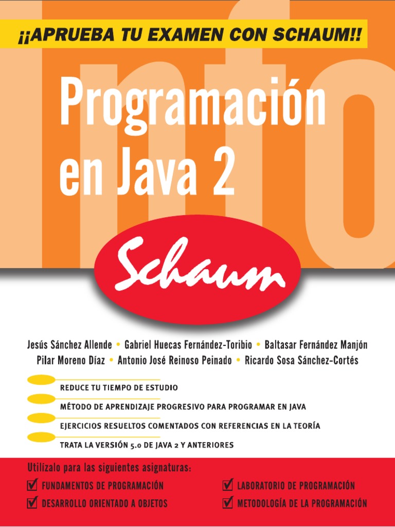 Programación en Java 2 | PDF | Java (lenguaje de programación) | Programa de computadora