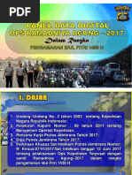 Panduan Singkat Yanpol 110 | PDF