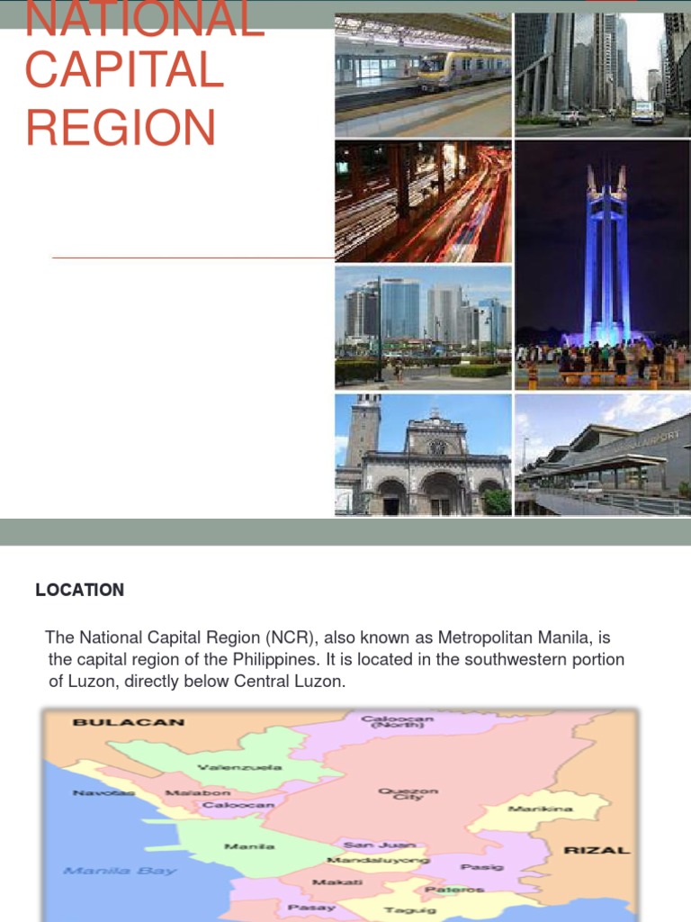 National Capital Region | PDF | Metro Manila | Philippines