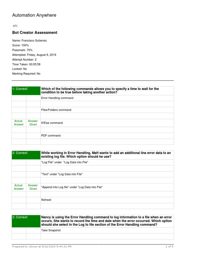 2.bot Creator Assessment | PDF | Screenshot | Computer File