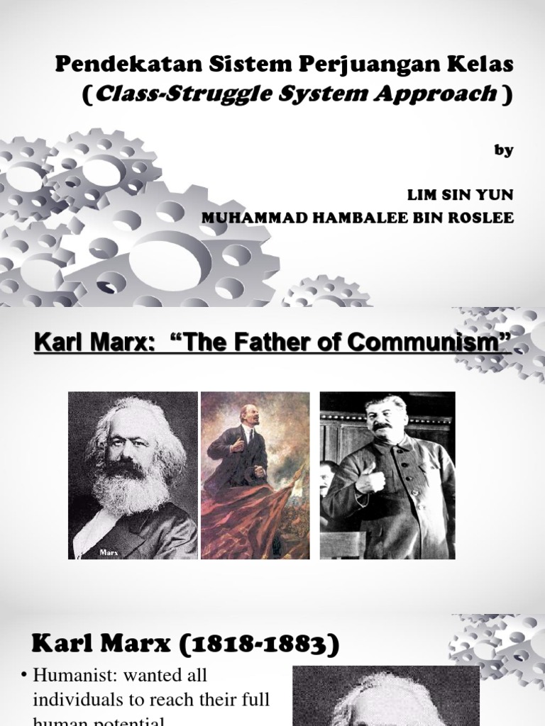 Pendekatan Sistem Perjuangan Kelas (Class-Struggle System Approach ...