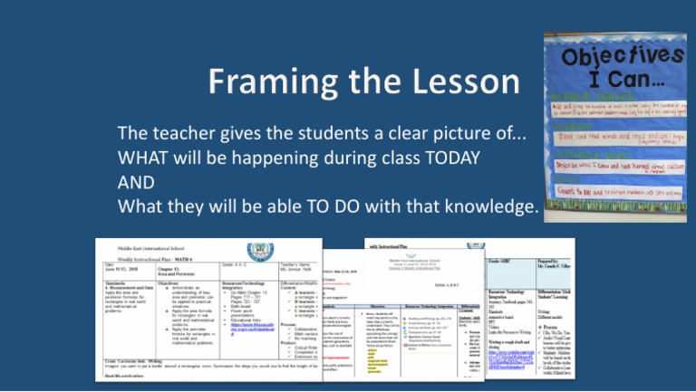 The Teacher Gives The Students A Clear Picture Of... WHAT Will Be ...
