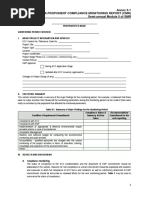 Annex 2 - 20-Sample Template For EMoP | PDF | Environmental Monitoring ...