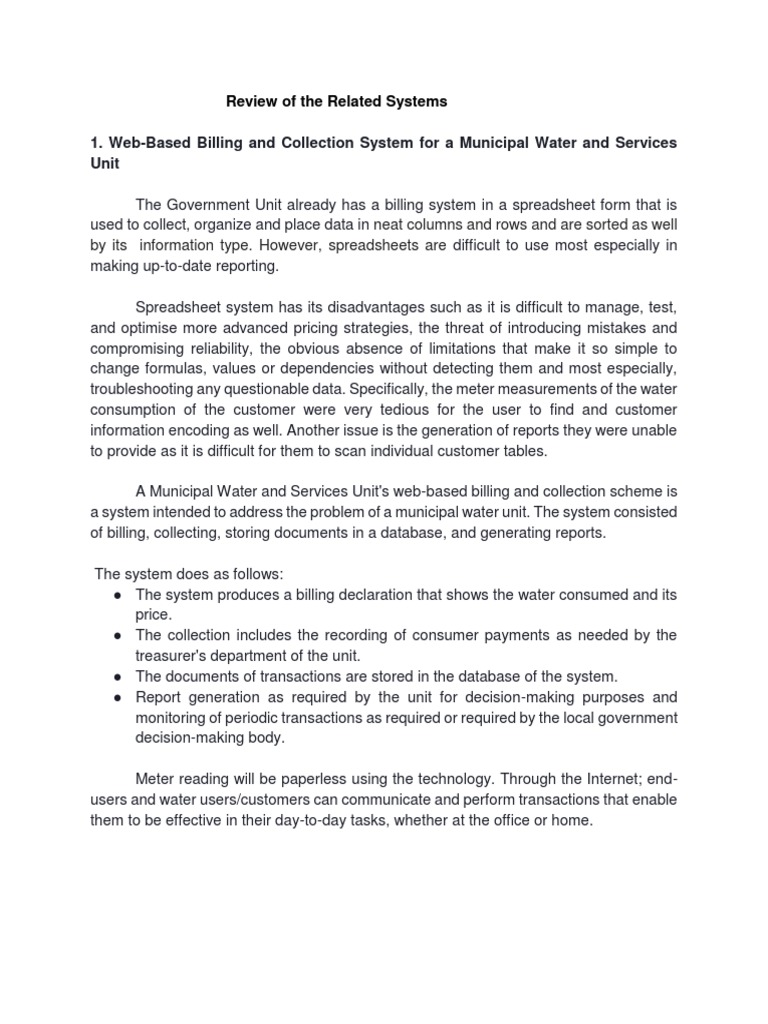 Review of The Related Systems | PDF | Spreadsheet | Digital Technology