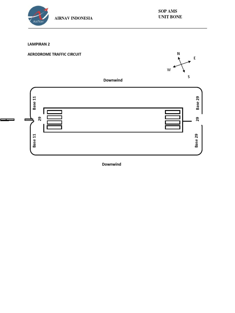 Lampiran 2 Aerodrome Traffic Circuit | PDF