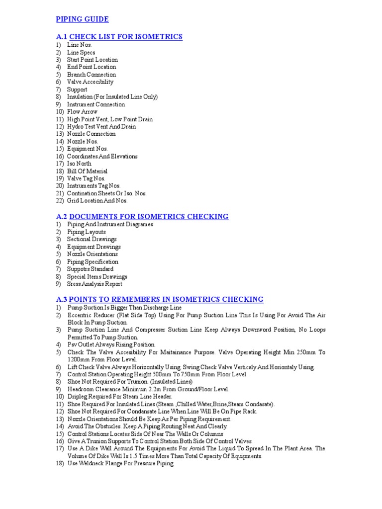 Piping Guide | PDF | Pipe (Fluid Conveyance) | Pump