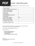 Sample of Bank Mandate Form | PDF