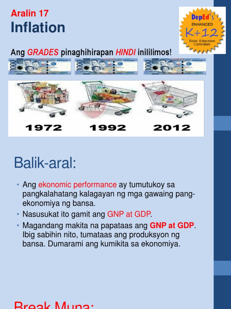 Aralin 17 Inflation | PDF