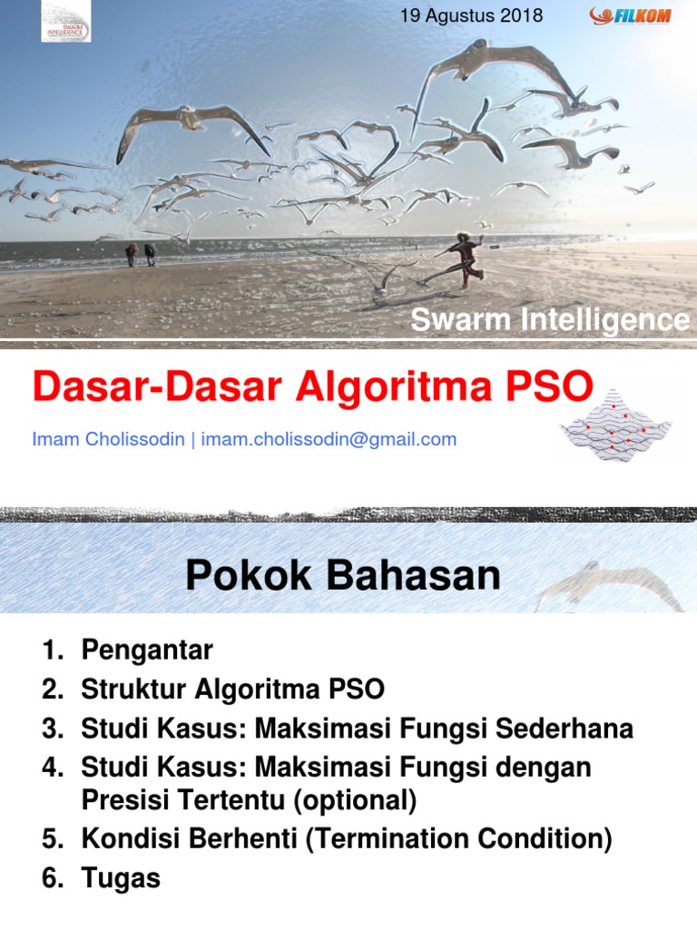 Dasar Dasar Algoritma PSO | PDF