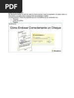 Que Es El Cheque No Negociable | PDF | Negocios