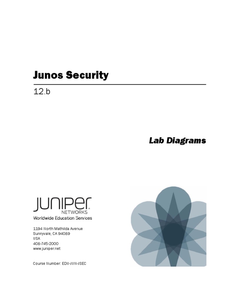 Junos Security | PDF | Juniper Networks | Computer Network