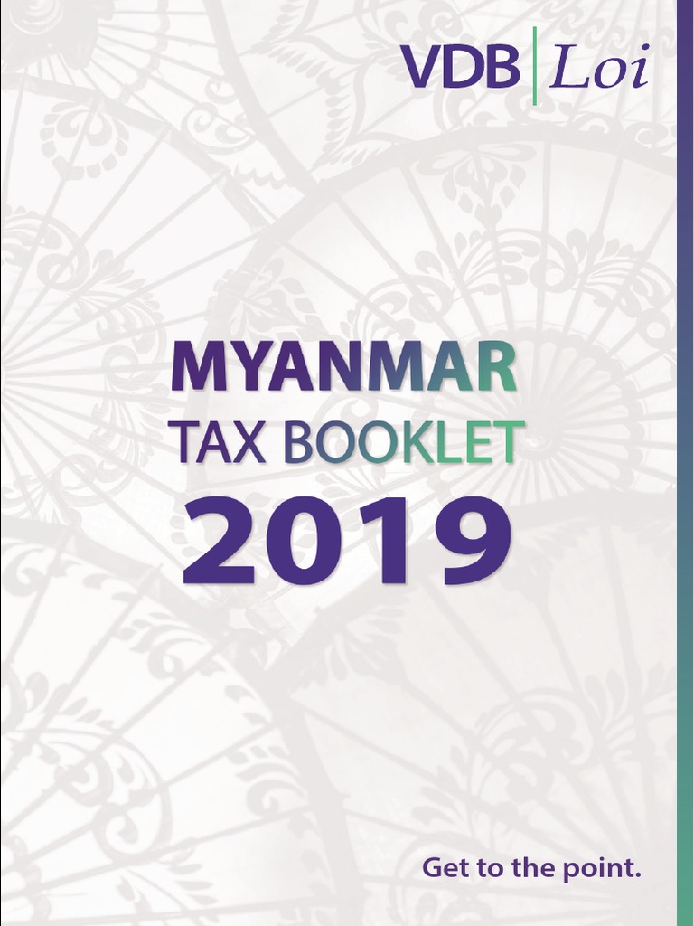 Myanmar Tax Booklet 2019 | PDF | Tax Exemption | Income Tax