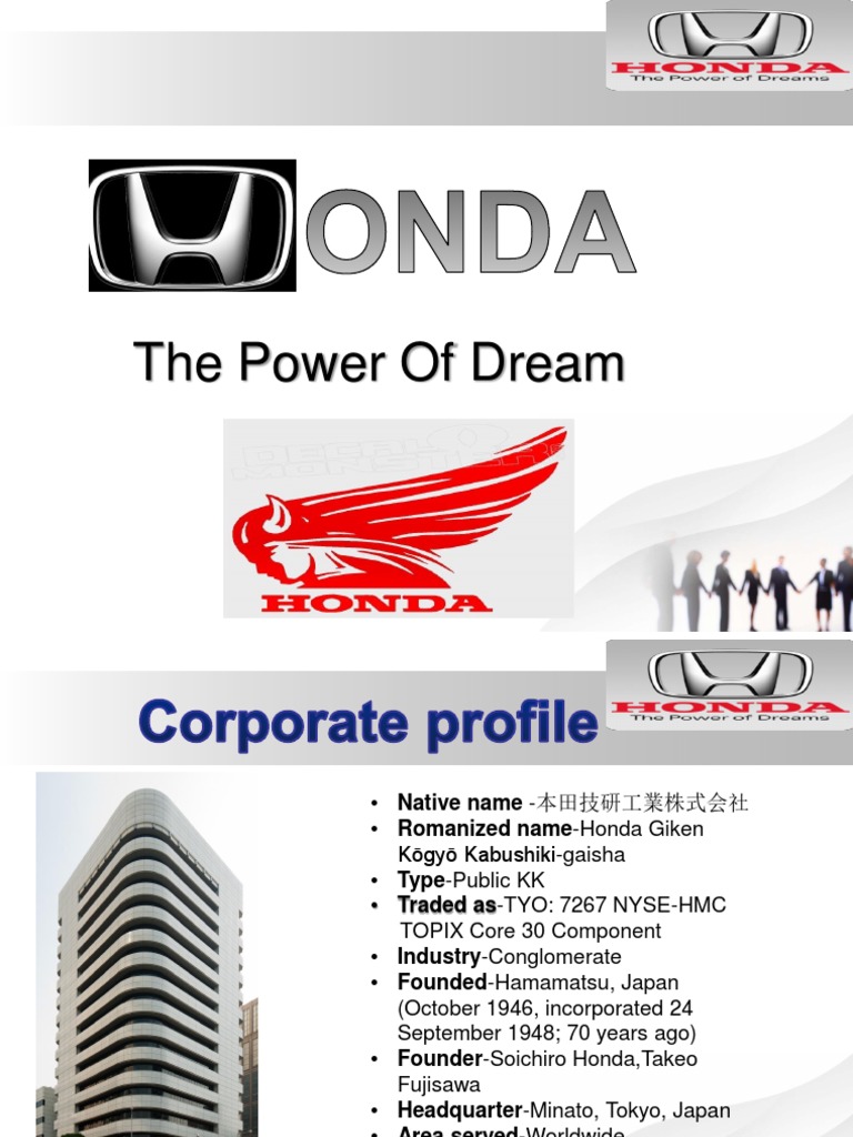 Honda Seminar | PDF | Honda | Transportation Engineering
