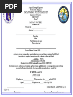 Medium of Instruction Certificate Sample | PDF