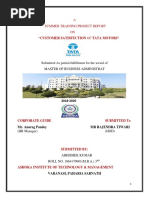 Internship Report For TVS | PDF | Business | Finance & Money Management