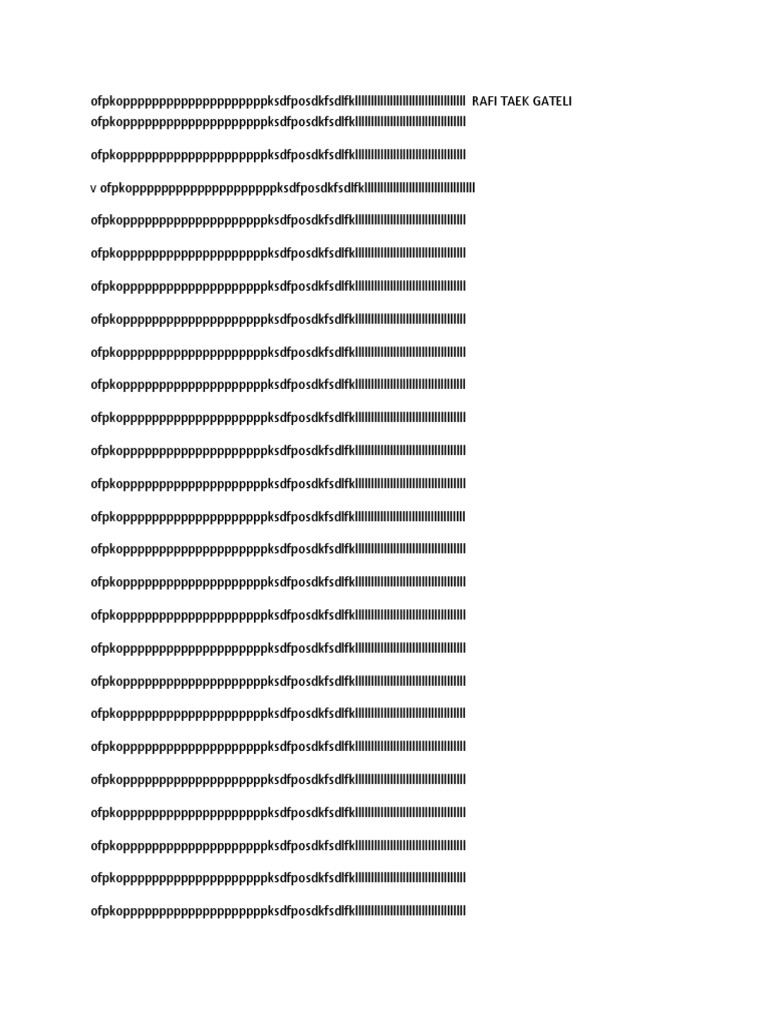RAFI TAEK GATELI Document Overview | PDF | Technology & Engineering