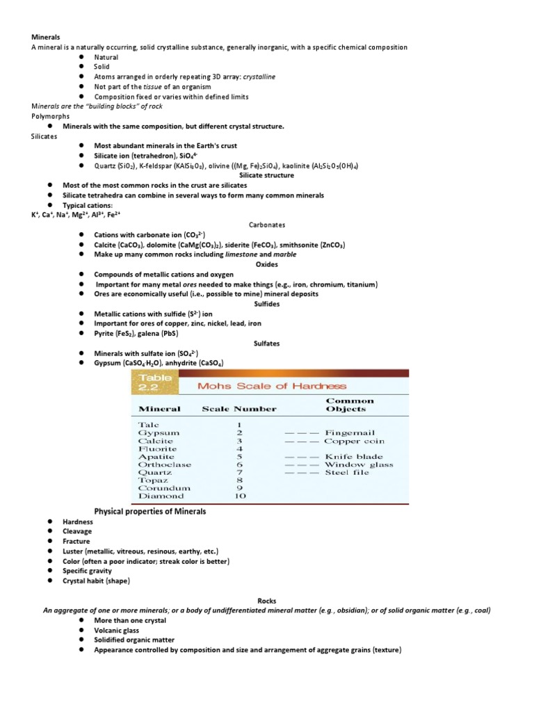 Exogenic Forces and Weathering Processes | PDF | Weathering | Minerals
