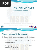 Module 1 - OSH and The BOSH Framework | PDF | Occupational Safety And ...