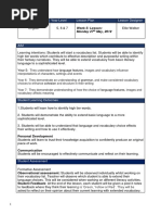 Formal Lesson Plan Ela First Grade | PDF | Reading Comprehension ...