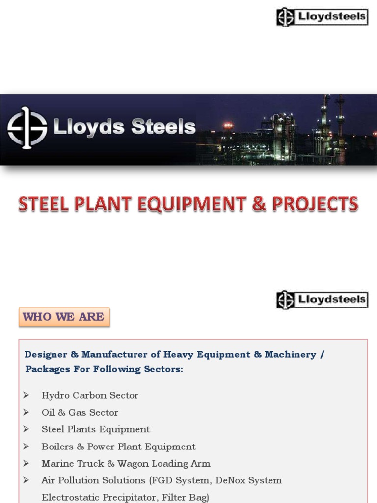 Steel Plant PDF | PDF | Rolling (Metalworking) | Steel Mill
