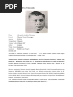 Biografi AA Maramis | PDF