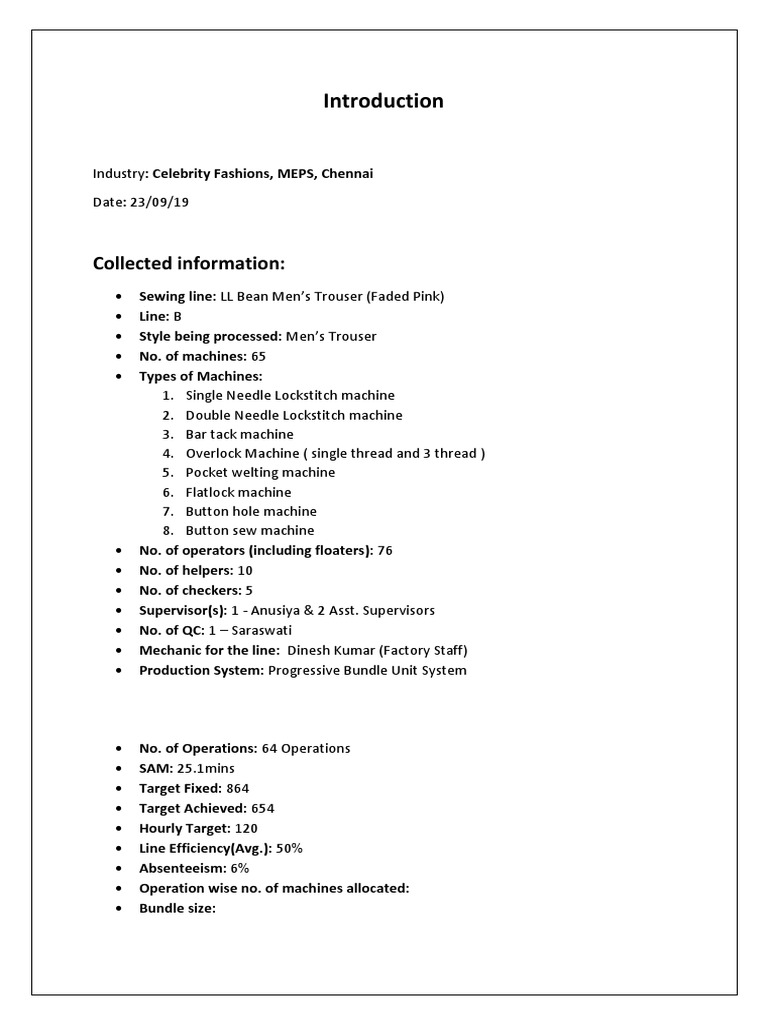 Apparel Production Planning And Control Pdf Seam Sewing Fashion