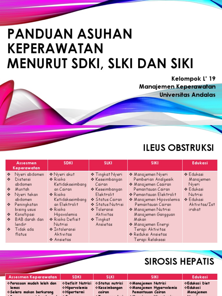 Panduan Sdki, Slki, Siki | PDF | Kesehatan Holistik
