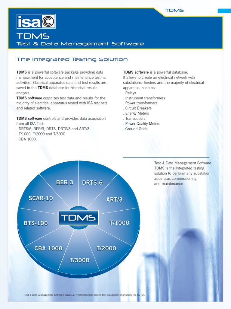 Tdms | PDF | Electrical Substation | Relay