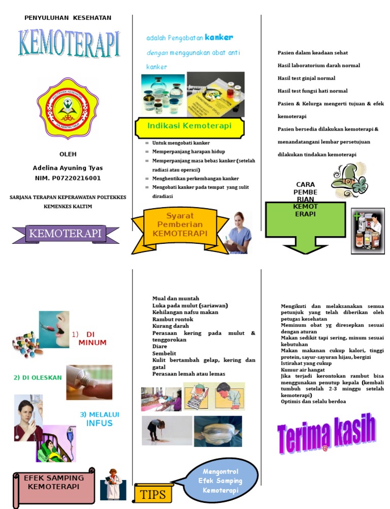 Leaflet Kemoterapi | PDF